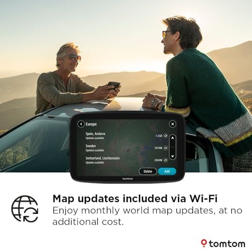 TomTom Car Sat Nav GO Advanced (6 Inch, with Traffic Information, Speed ...
