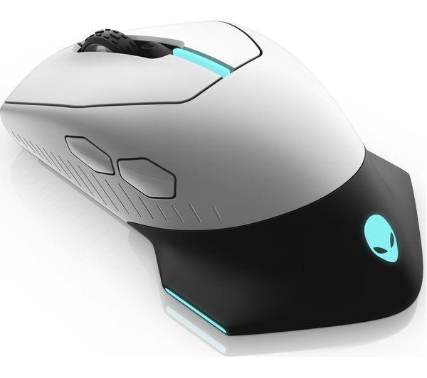 Alienware AW610M Wired/Wireless Gaming Mouse - White - Newtech Store ...