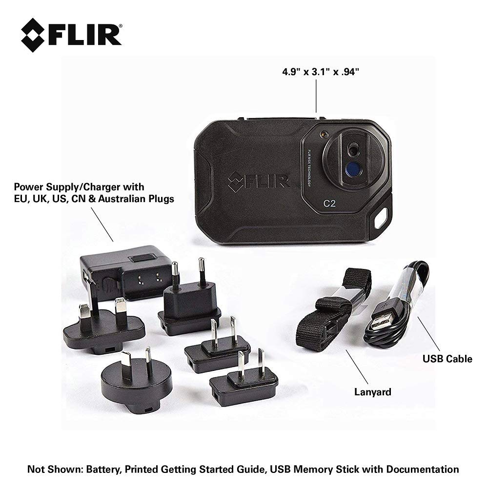FLIR C2 Compact Thermal Imaging Camera - 72001-0101 - Newtech Store ...