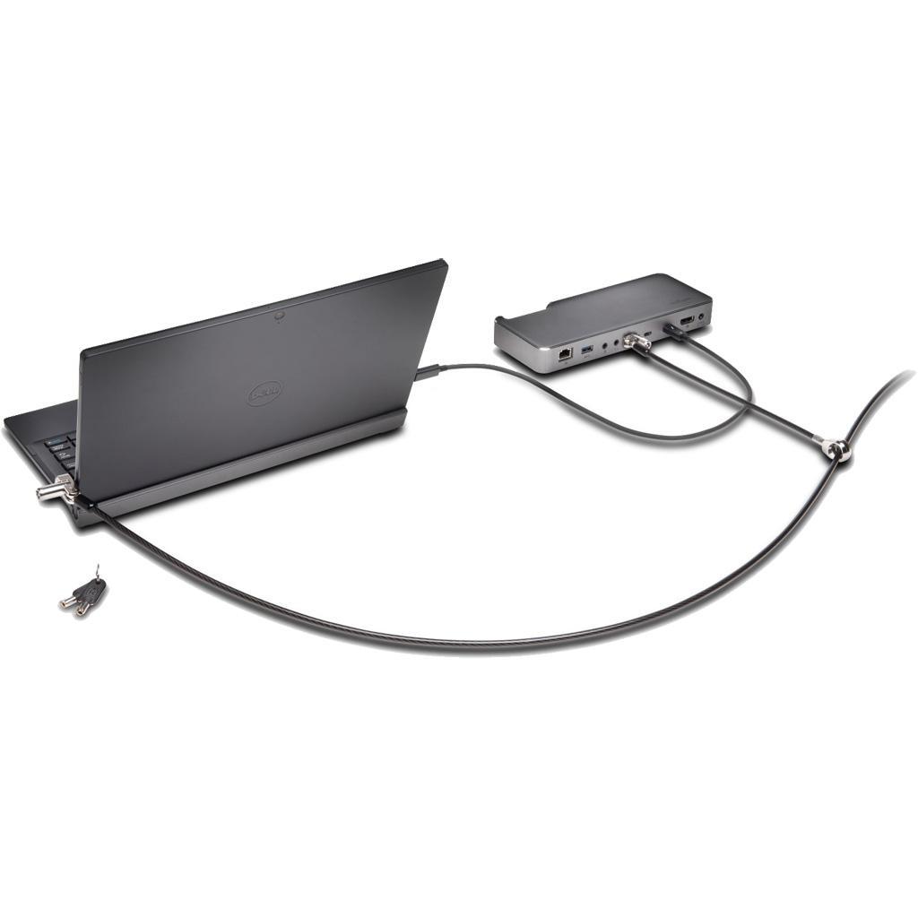 Kensington N17 Keyed Dual Head Laptop Lock for Dell Devices