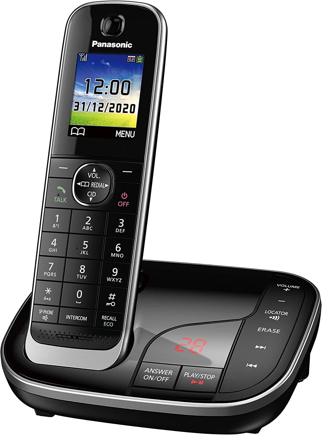 Panasonic KX-TGJ320EB Single Handset Cordless Home Phone