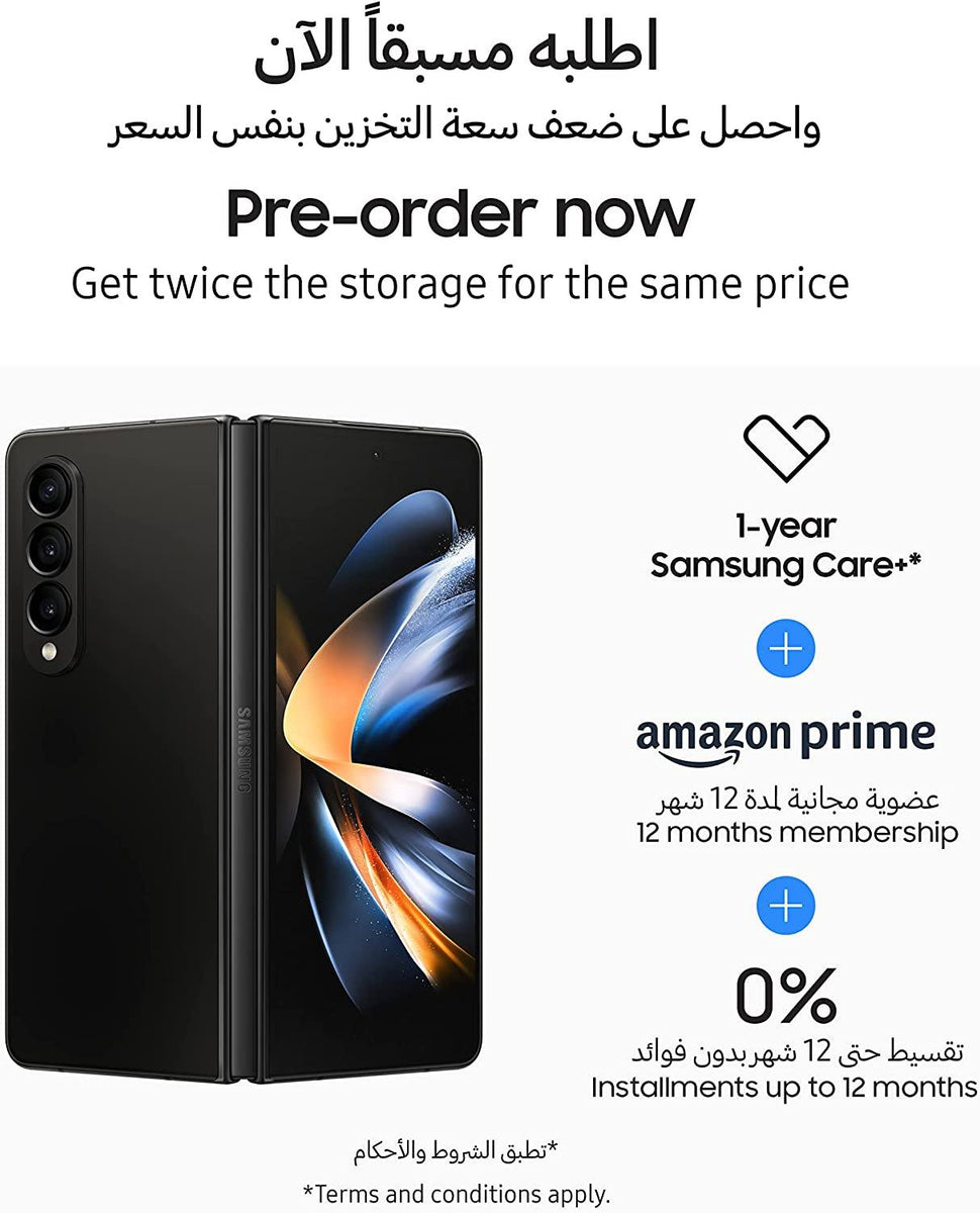 Samsung Galaxy Z Fold4 5G Mobile Phone Android Folding Smartphone 512GB ...