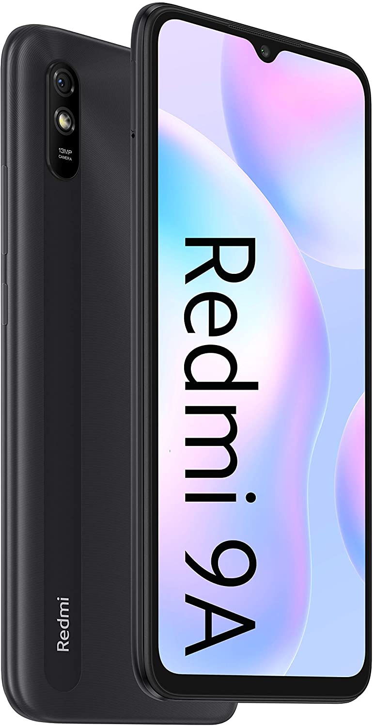 Xiaomi Redmi 9A Dual SIM 32GB, 2GB RAM, 4G LTE Grey - Newtech Store Saudi Arabia