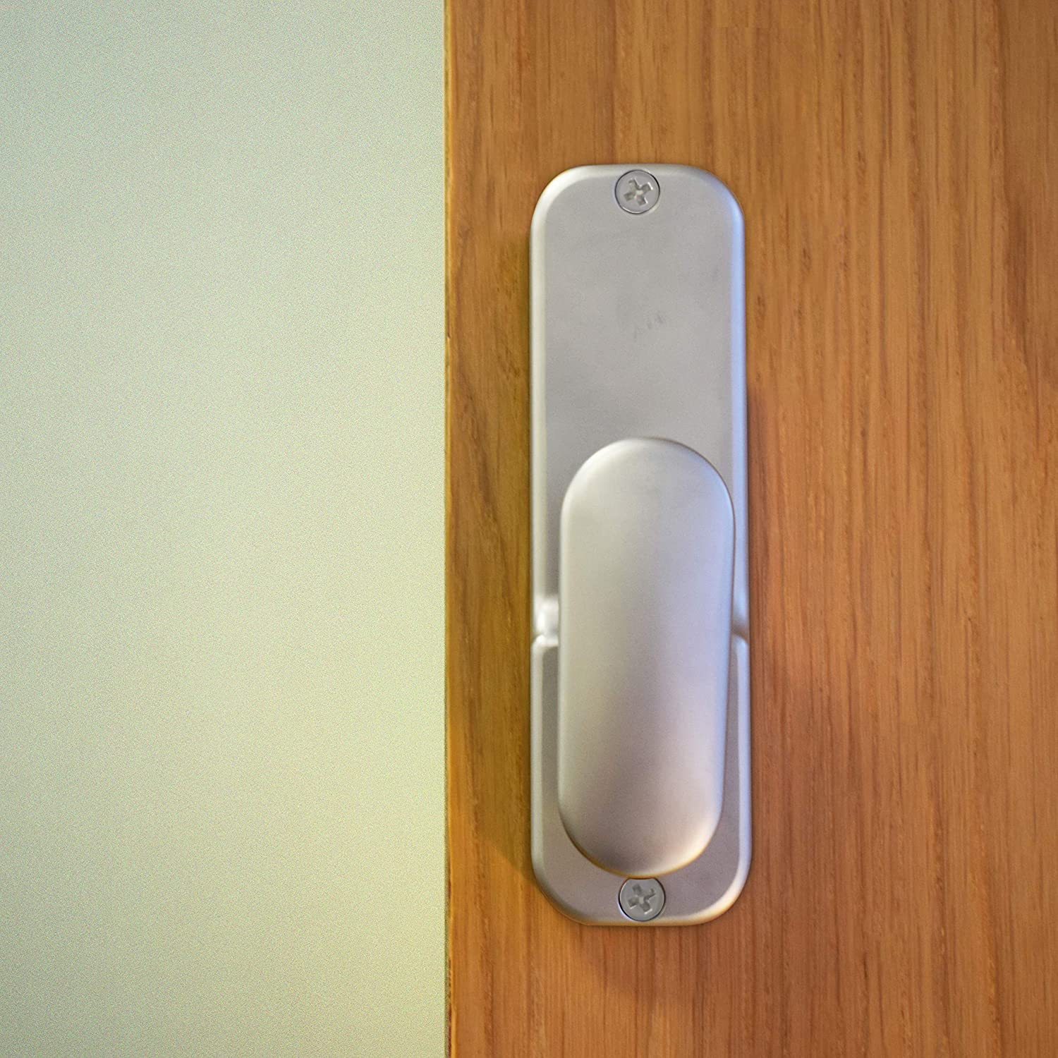 Yale P-DL02-SC Push Button Door Lock, Chrome Finish, Hold Open Function ...